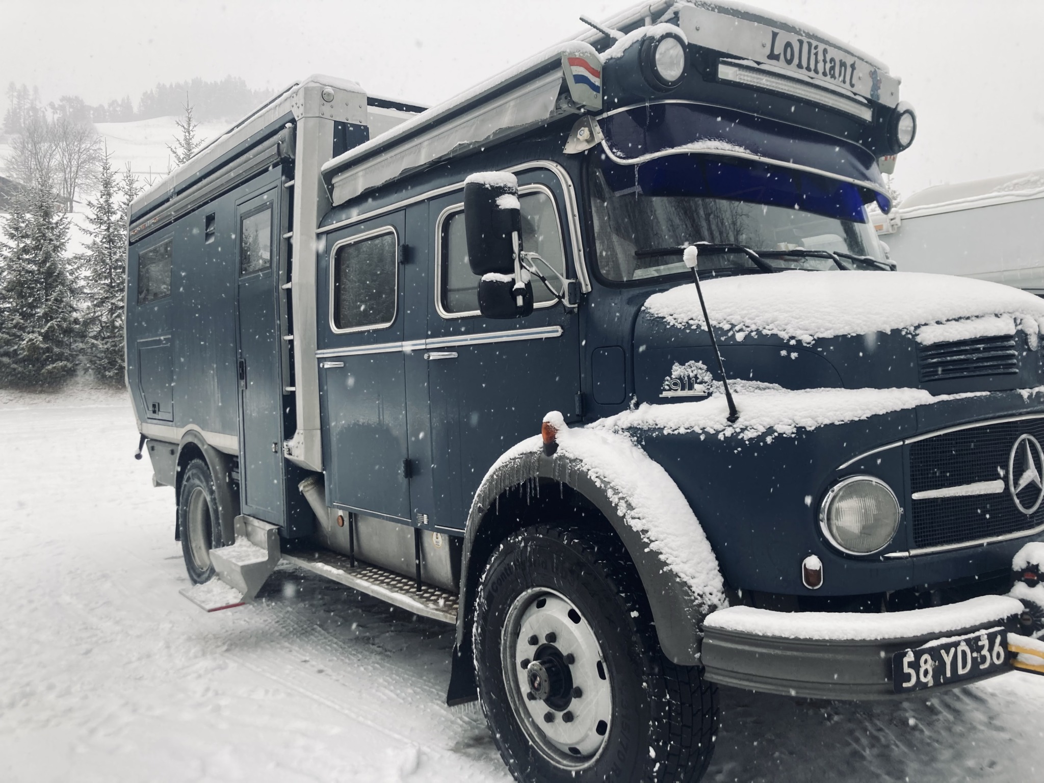 Discover this Mercedes Rundhauber 911 Hybrid expedition vehicle - Outbound