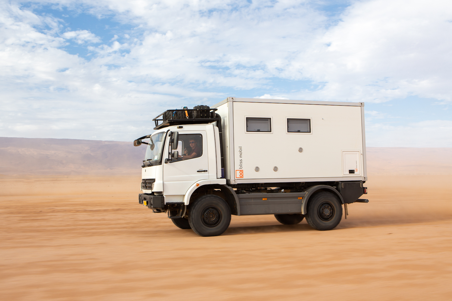 Ontdek deze Mercedes Artego 4x4 van Bliss Mobil - Outbound